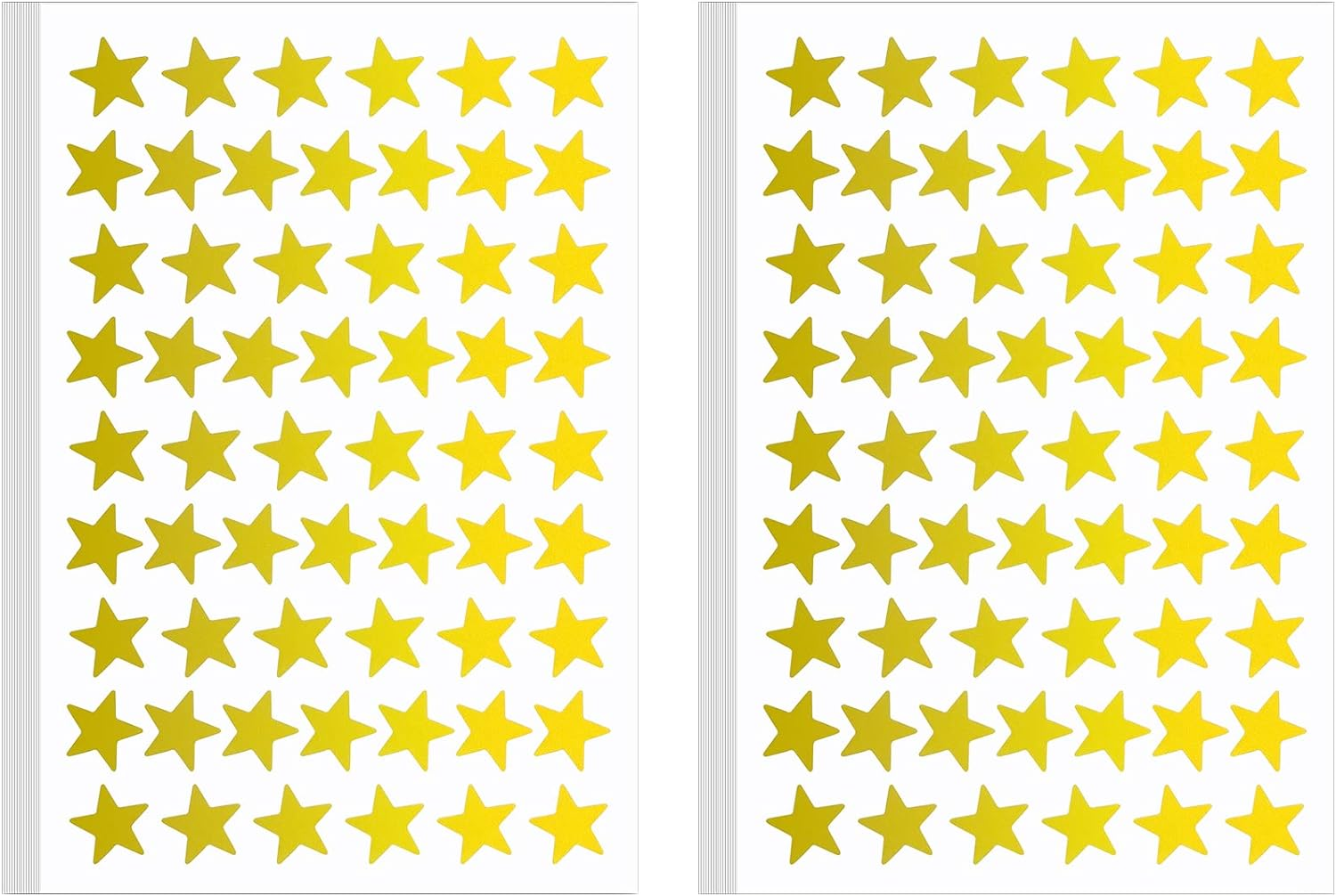 Gold Star Sticker Chart