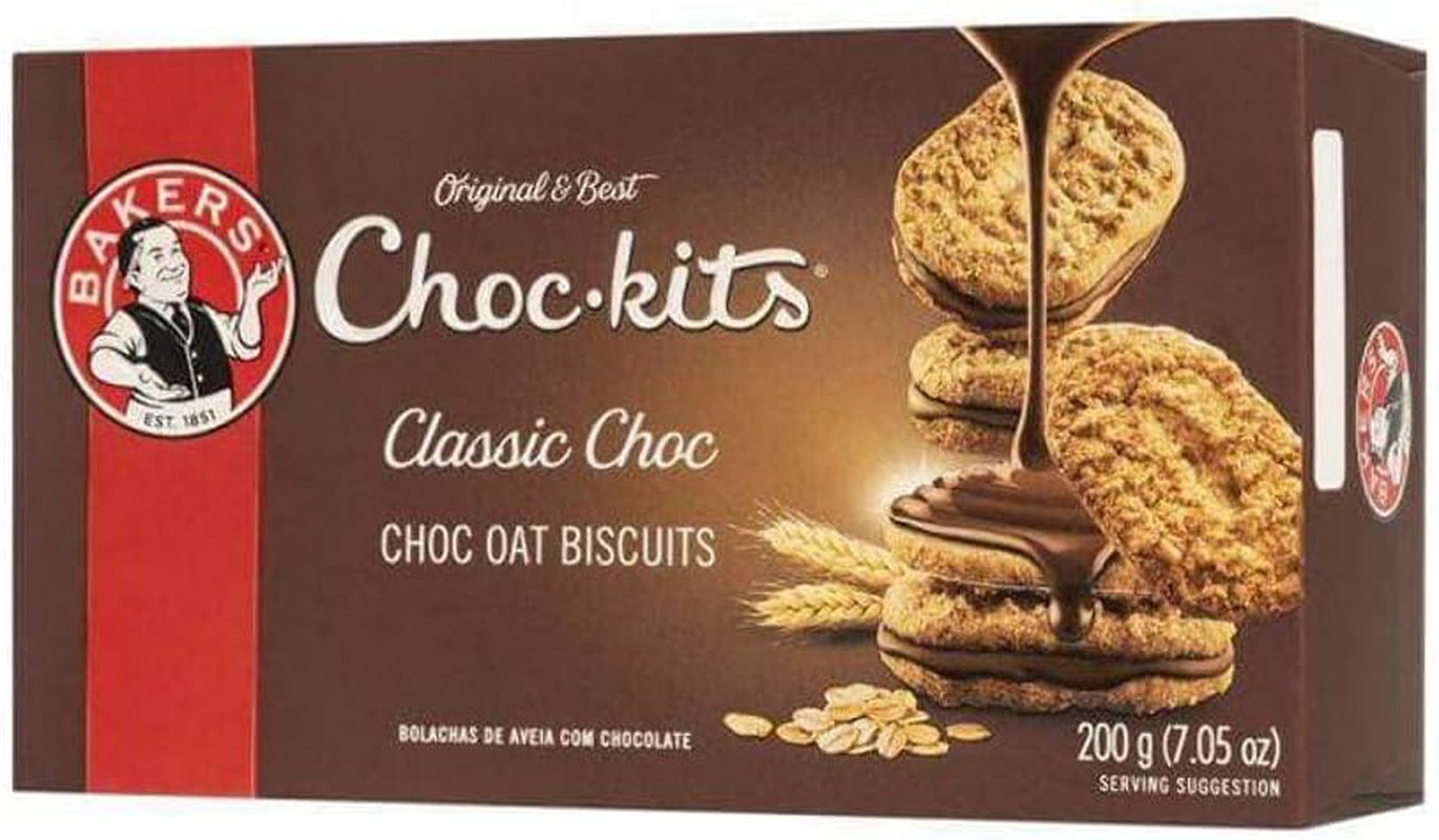 BAKERS CLASSIC CHOC-KITS Biscuits 200 G $8.04 - PicClick AU
