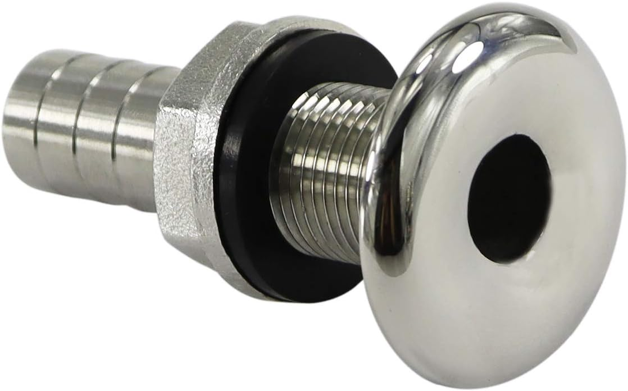Wall Thimble Marine Boat Yacht 316 Stainless Steel Thru Hull Fitting ...