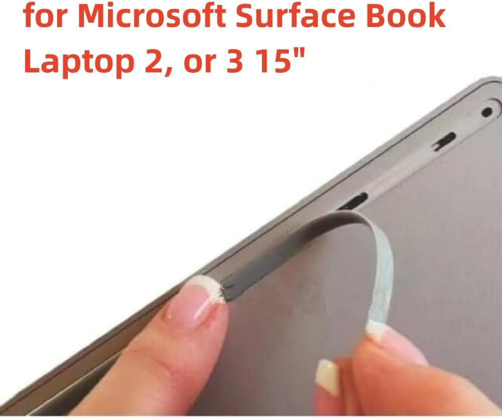 LAPTOP RUBBER FEET Strips Replacement for Microsoft Surface Book 2 3 15 ...